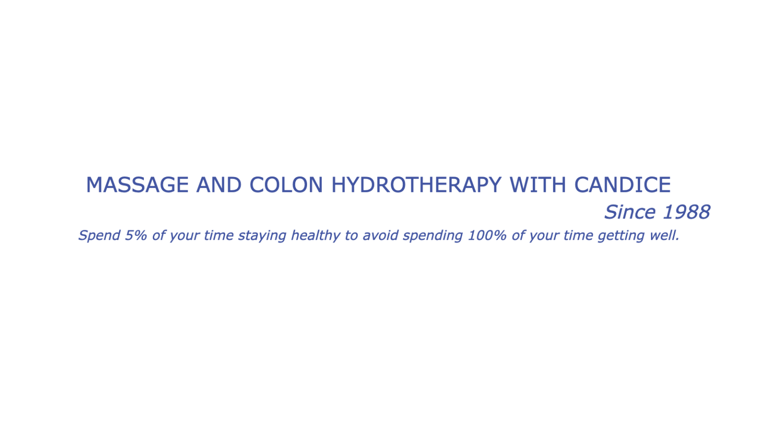 colon-logo | MASSAGE AND COLON HYDROTHERAPY WITH CANDICE - Since 1988